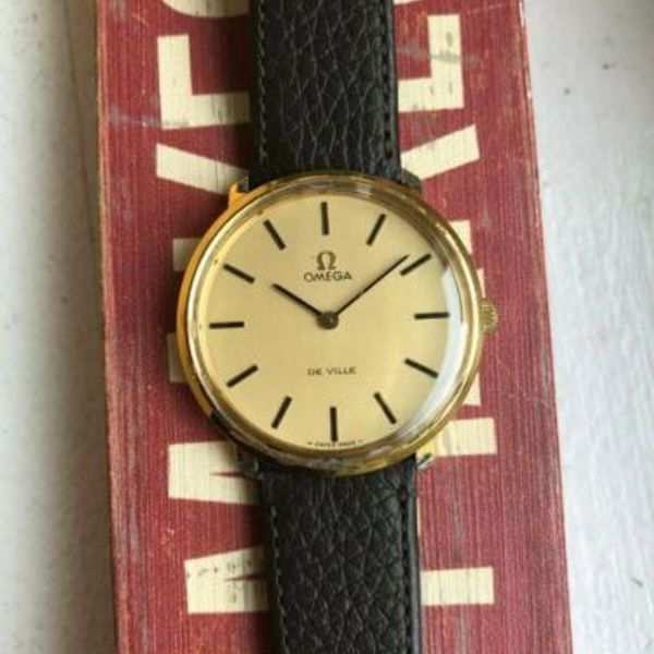 Vintage Omega De Ville Manual Wind Gold Capped Watch | WatchCharts