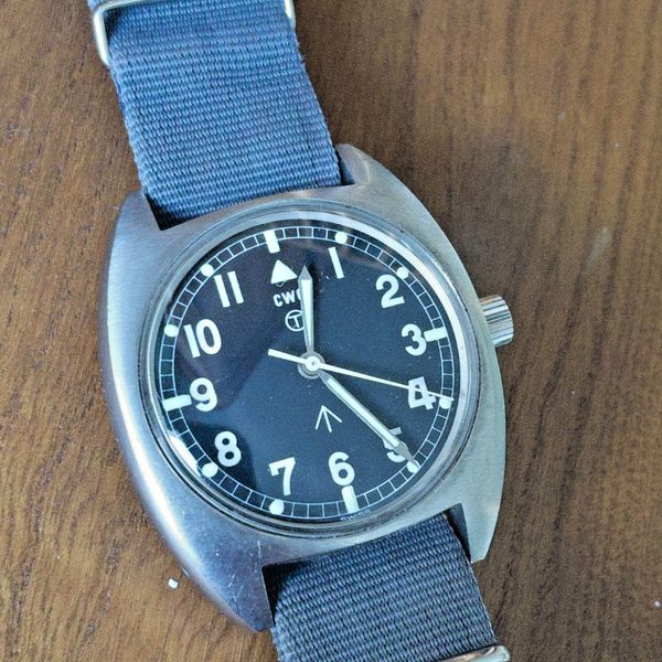 CWC W10 BRITISH MILITARY, MOD ISSUE VINTAGE 1976. SERVICED ON ISSUED ...