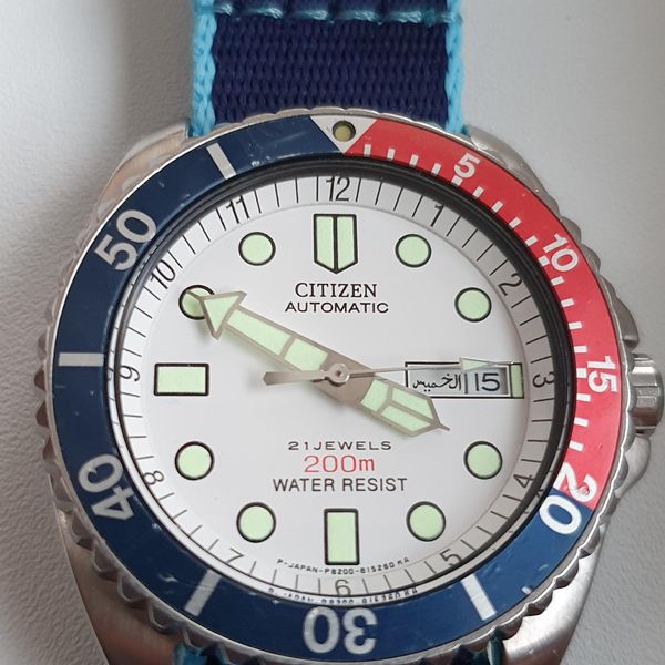 [WTS] Vintage Citizen Pepsi Diver -- 250$ | WatchCharts