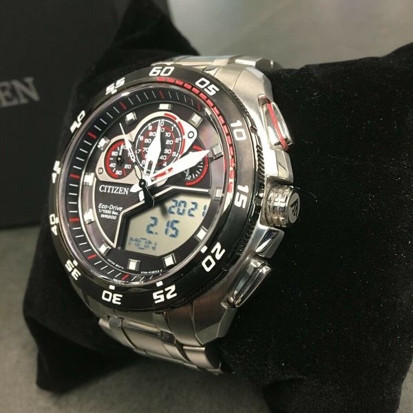 Citizen Promaster U706-S097363 Chronograph Ana-Digi Eco-Drive Solar ...