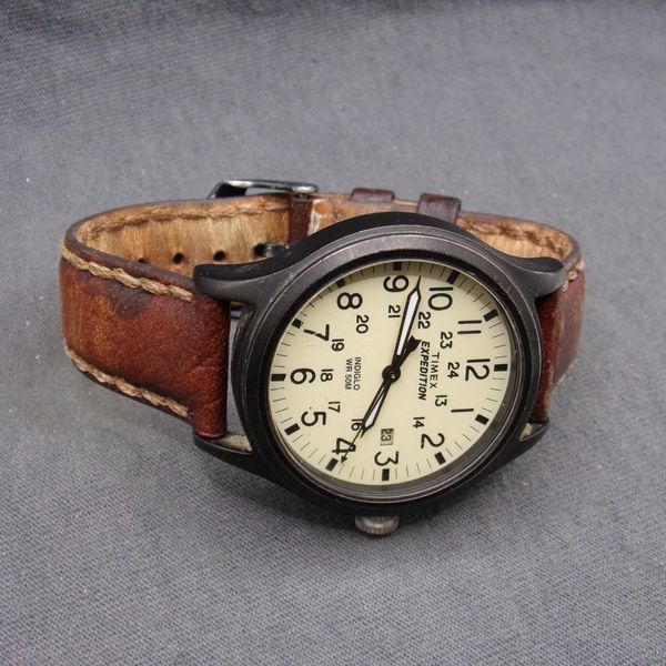 Men's TIMEX Expedition Watch w/ Backlight & New Battery - Works Great ...