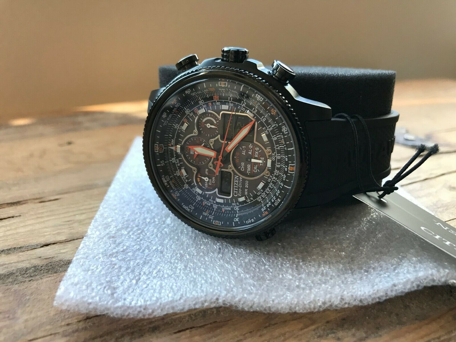 Citizen Navihawk (JY8035-04E) - Atomic, Slide Rule, Eco-Drive, w/Box ...