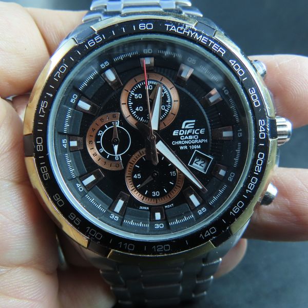 EF-539 Casio Edifice Chronograph Quartz Men Watch | WatchCharts Marketplace