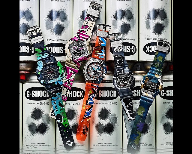 '22-9 Metal Covered Square Rectangular Inverted LCD CASIO G-SHOCK ...