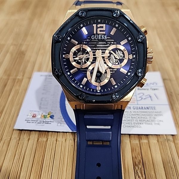 Guess GW0263G2 Watch Gents With New Battery | WatchCharts Marketplace