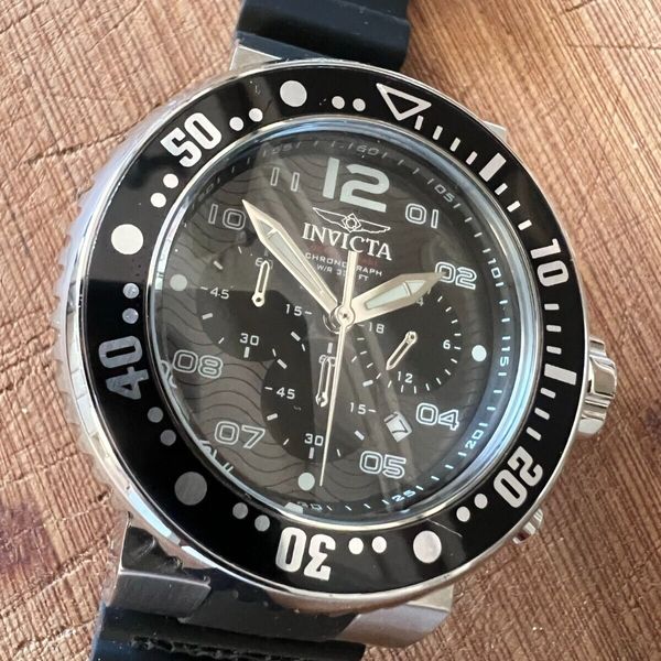 OCEAN VOYAGE (Invicta) JAPANESE QUARTZ CHRONOGRAPH "CLASSIC" DIVE WATCH ...