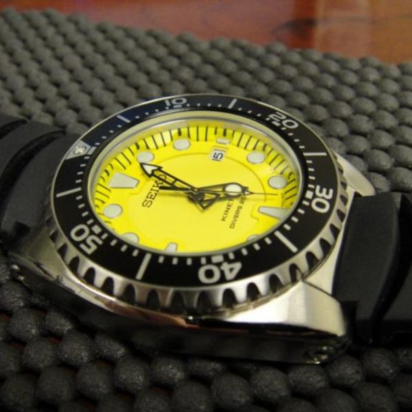 FS: Seiko Kinetic (Yellow) | WatchCharts Marketplace