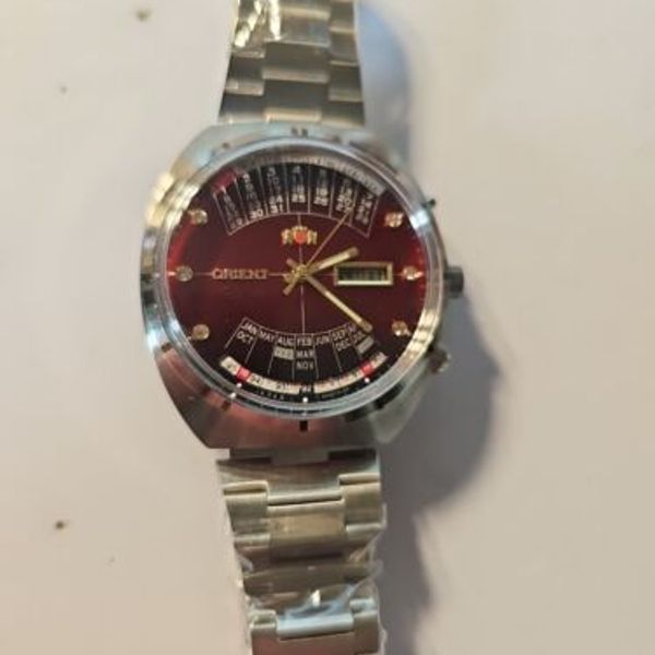 Orient College Watch Perpetual Multi Year Calendar Automatic 21 Jewels ...