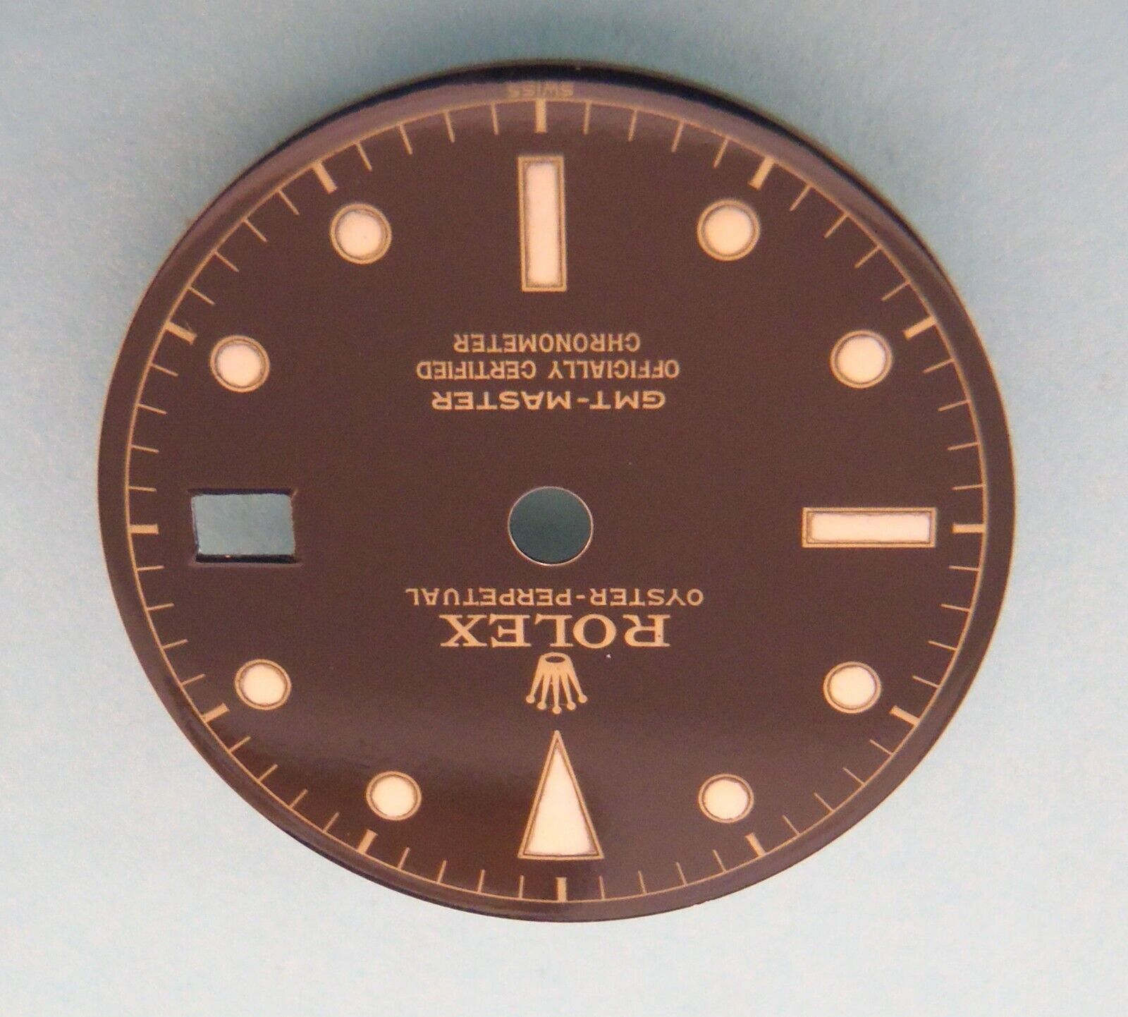 ~ Vintage Rolex #6542 GMT Gilt Black Repaired Dial ~ | WatchCharts