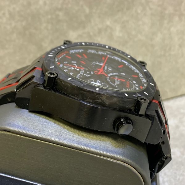 Bulova Precisionist 98B313 Two-Tone IP Men's Chronograph Watch ...