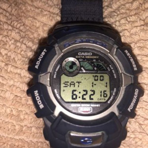 RARe Men’s CASIO G-SHOCK 2276 G-2110 ALARM CHRONOGRAPH LCD WATCH. S ...