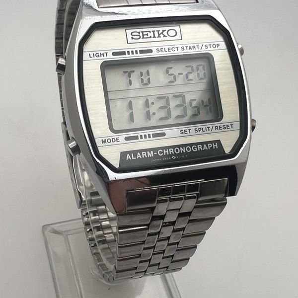 Vintage SEIKO LED Alarm Chronograph Watch | WatchCharts Marketplace
