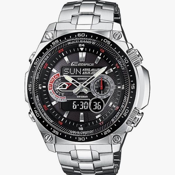 Casio Edifice Waveceptor Solar Funk Men's Watch ECW-M300EDB , Great ...