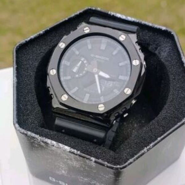 Casio G-Shock CasiOak GA2100 GA-2100-7 - Modified | WatchCharts Marketplace