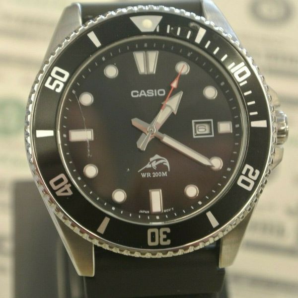 Casio Divers WR 200m 2784 20 Bar MDV-106-1AVCF Stainless Steel Japan ...