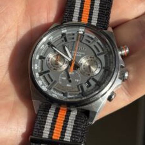 Seiko Grey Men's Watch Chronograph Tachymeter- SSB403P1 | WatchCharts ...