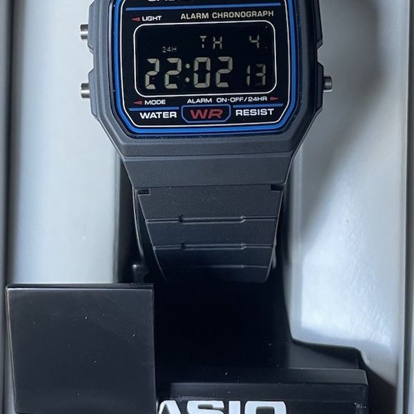 Casio F91w Digital Watch Modded Negative Display NEW | WatchCharts ...