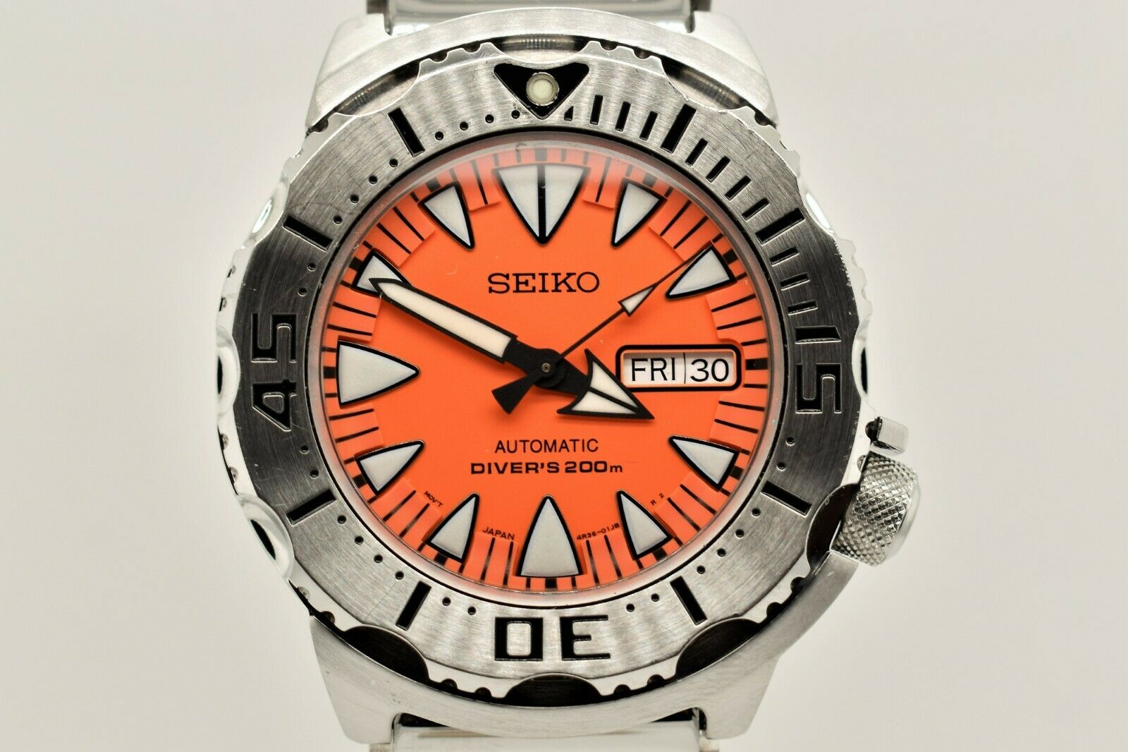 Seiko SRP309 Orange Monster 2nd-Generation Automatic Diver 200m ...