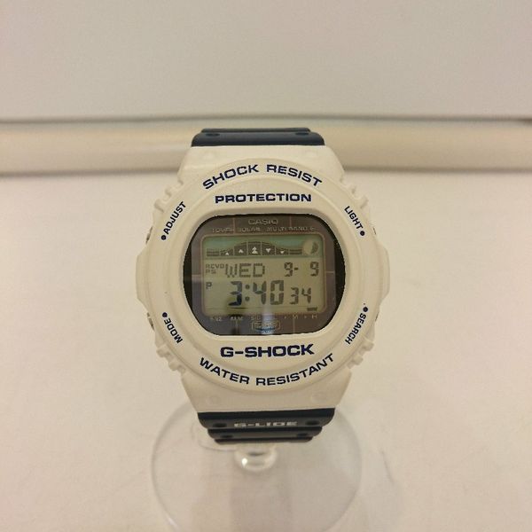 [Used] CASIO With box / Solar watch / G-SHOCK / Digital / GRY / BLU ...