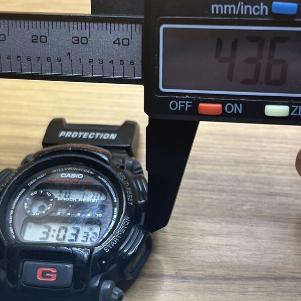 CASIO DW-9000 G-SHOCK G-GLIDE MEN'S WRISTWATCH, MODULE NO. 1627 CHRONOGRAPH | WatchCharts ...