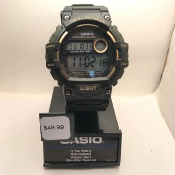 Casio Resin Watch, Illuminator, Countdown Timer, Vibration Alarm ...