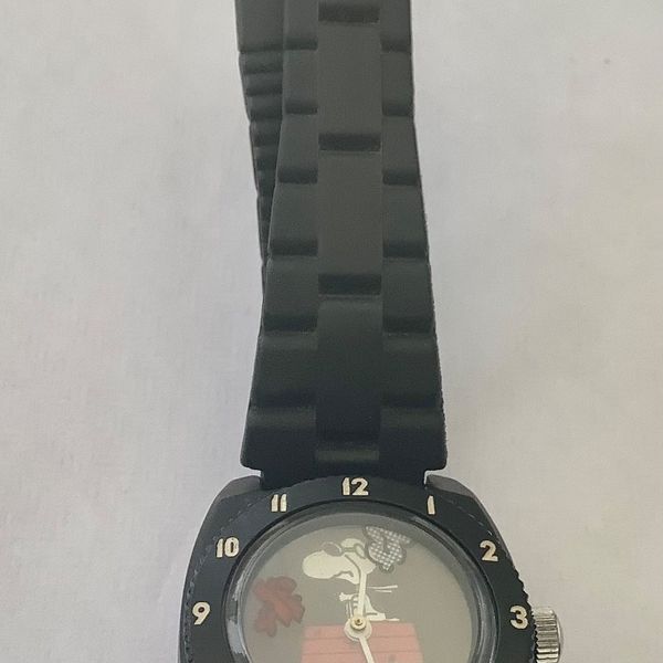 VINTAGE MECHANICAL TIMEX SNOOPY FLOATING RED BARON WATCH 1979,WORKING ...