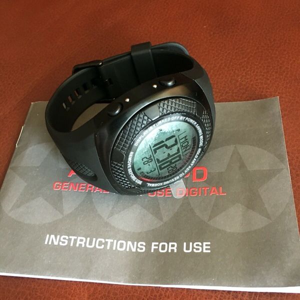 Marathon watches ADANAC General Purpose Digital with Backlight (GPD ...