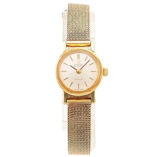 [Omega] omega DE VILLE Devil Automatic Watch Gold * Operation confirmed ...