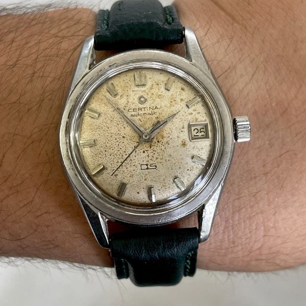 Vintage Certina Automatic DS Tropical & Patina Dial Turtle Edition ...