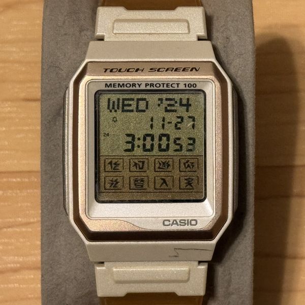[WTS] Casio VDB-200SJ Vintage Data Bank Touch Screen Obscure Language ...