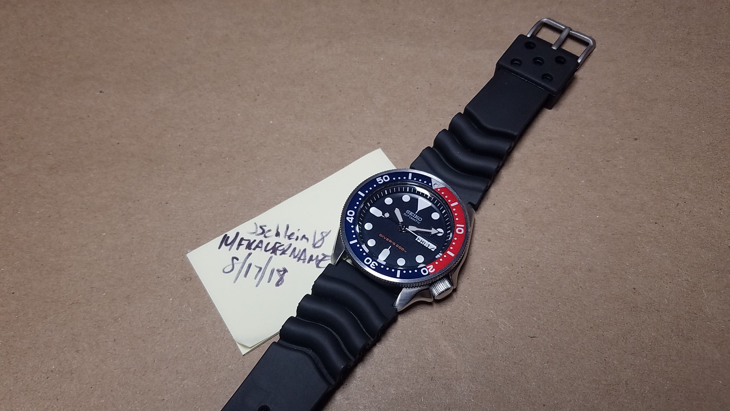 [WTS] Seiko SKX009 with Murphy's coin edge bezel - $150 | WatchCharts ...