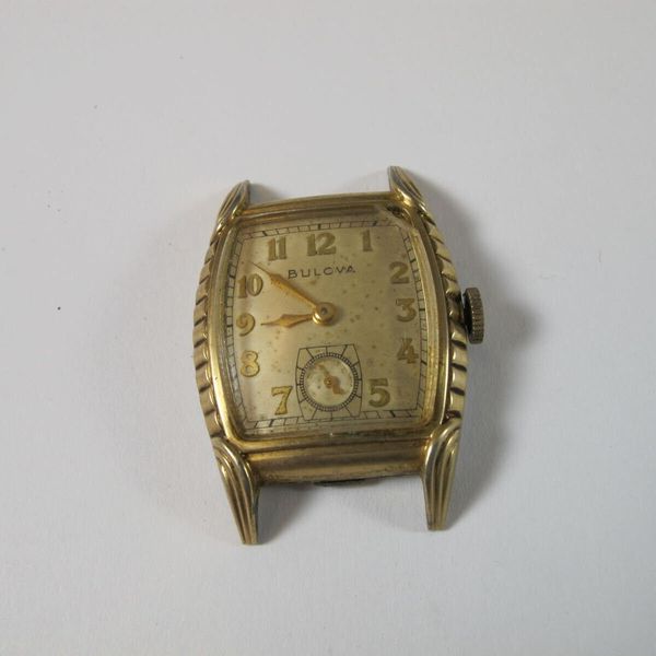 BULOVA MENS 1951 FANCY BEZEL CALIBER 10BM no reserve | WatchCharts ...