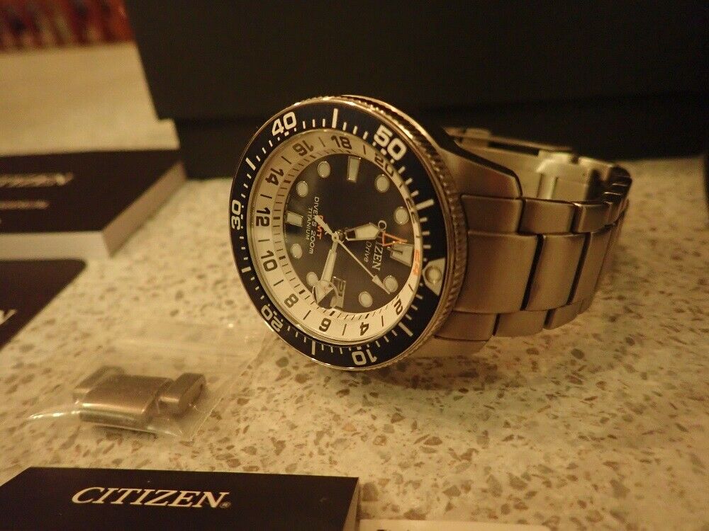 Citizen GMT BJ7111-86L Promaster 200m Diver's Watch | WatchCharts ...