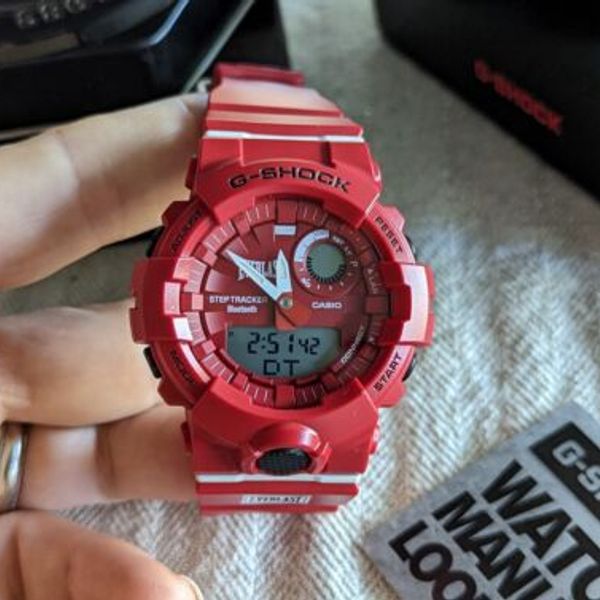 Casio G-Shock EVERLAST Boxing Bluetooth Men's Watch GBA-800EL-4A ...