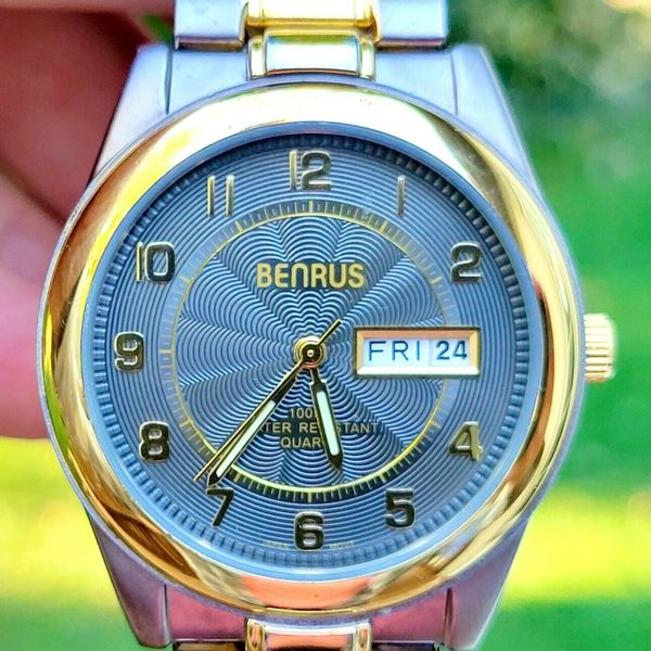 Benrus Men's Watch, New Battery, Excellent Condition, Runs Perfectly ...