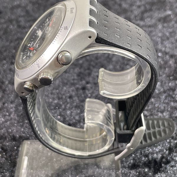 Swatch Irony Aluminium Water Resistant Swiss AG2002 Black Working HL9 ...