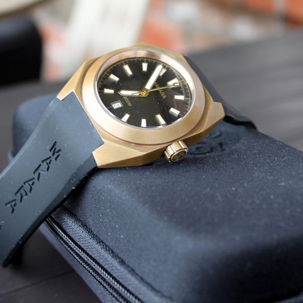 SOLD: Makara Hawksbill Sea Turtle black dial | WatchCharts