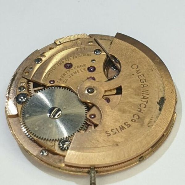 Vintage omega movement cal.711 for parts | WatchCharts Marketplace