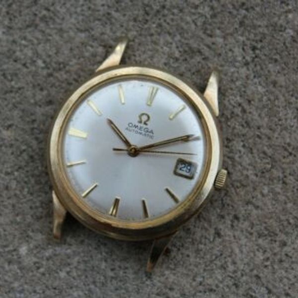 Vintage Omega Automatic Cal 563 Ref KM6312 10k GF Stainless Steel ...