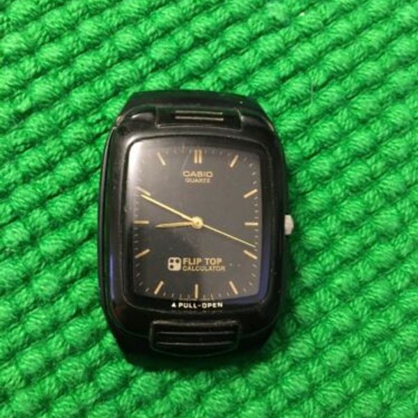 Vintage Casio Flip Top Watch Calculator | WatchCharts