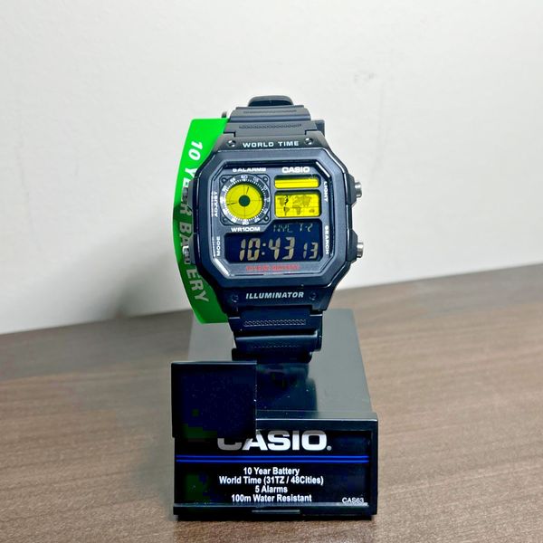 "Hornet" | ð ¡â « Negative Display | Custom CASIO AE-1200WHD | Royale ...