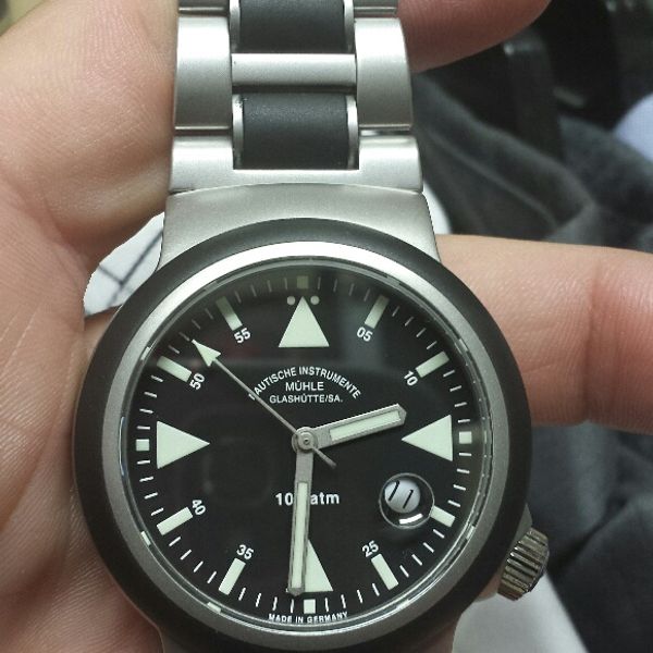 Muhle Glashutte Nautische Instrumente S.A.R RESCUE TIMER | WatchCharts ...