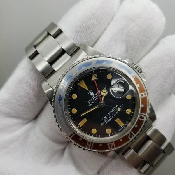 ROLEX GMT 16750 PUMPKIN Matte Dial | WatchCharts