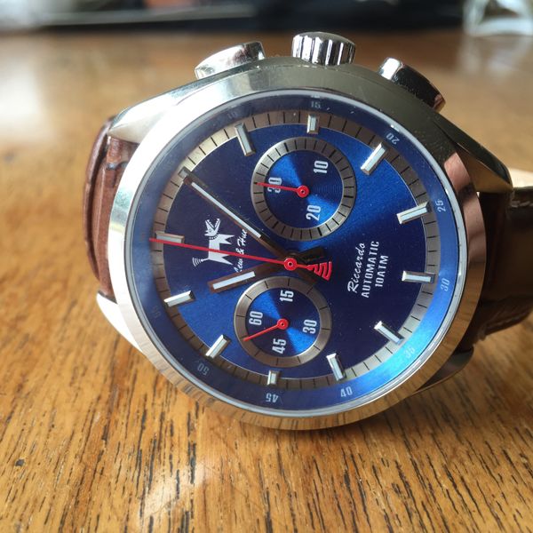 Lew and Huey Riccardo Blue uk seller | WatchCharts Marketplace
