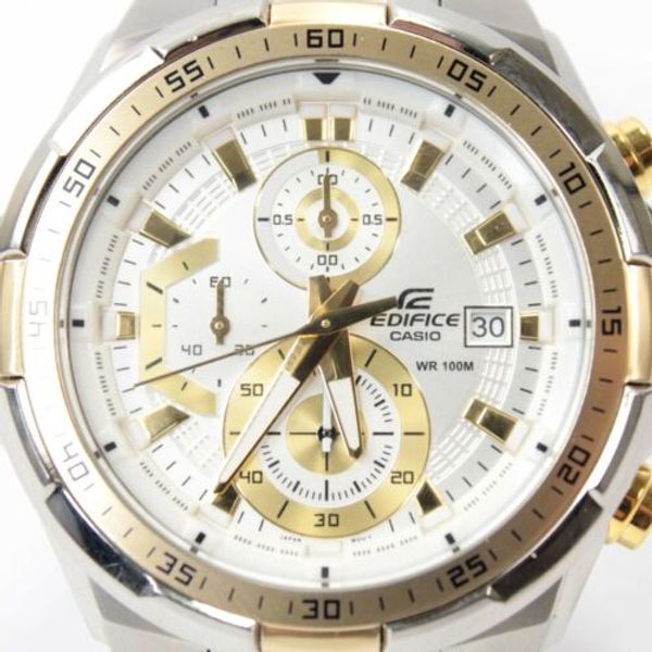 Mens Casio Edifice wrist watch Chronograph EFR-539 stainless steel ...