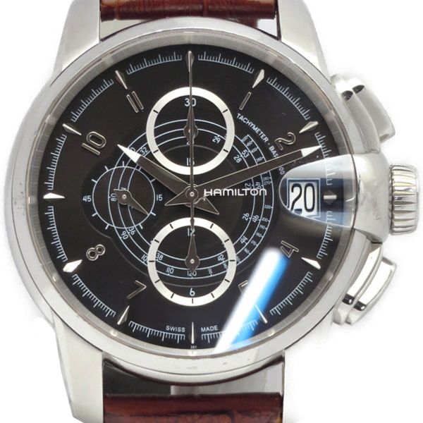 [HAMILTON] [Back scale] Hamilton "Railroad Auto Chrono" H40616535 Men's ...