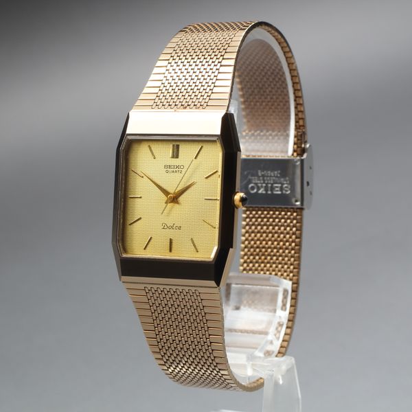 [Near MINT] Vintage Seiko Dolce 9521-5110 Gold Quartz Men's Watch From JAPAN | WatchCharts ...