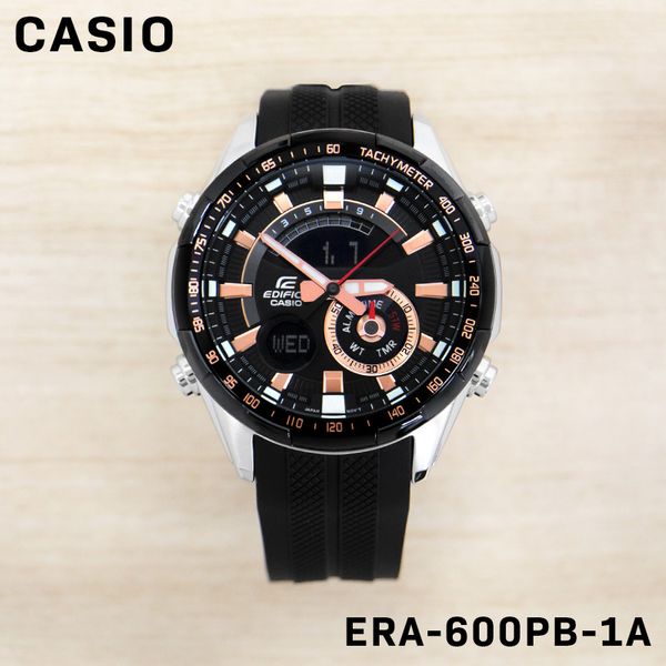 CASIO Casio EDIFICE Edifice men's man boy boy boyfriend ana-deji quartz ...