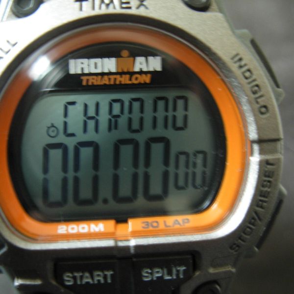 Timex Ironman Triathlon 200M 30 lap Shock digital watch, new battery ...