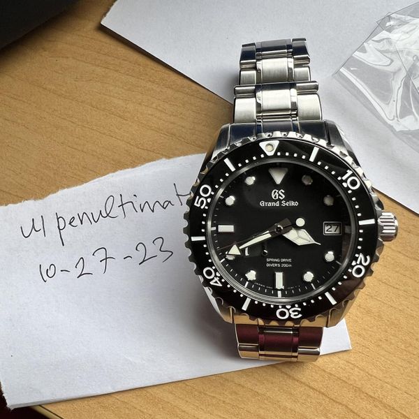 [WTS] Grand Seiko Diver SBGA461 | WatchCharts Marketplace